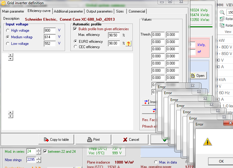 Issue With Inverter In 6 4 3 PV Components PVsyst Forum