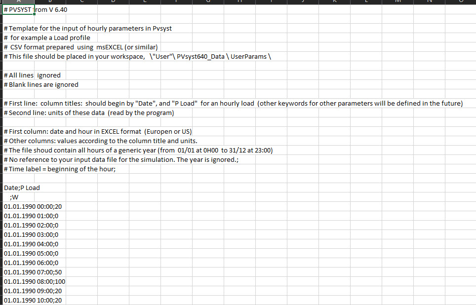 CSV File PV Components PVsyst Forum