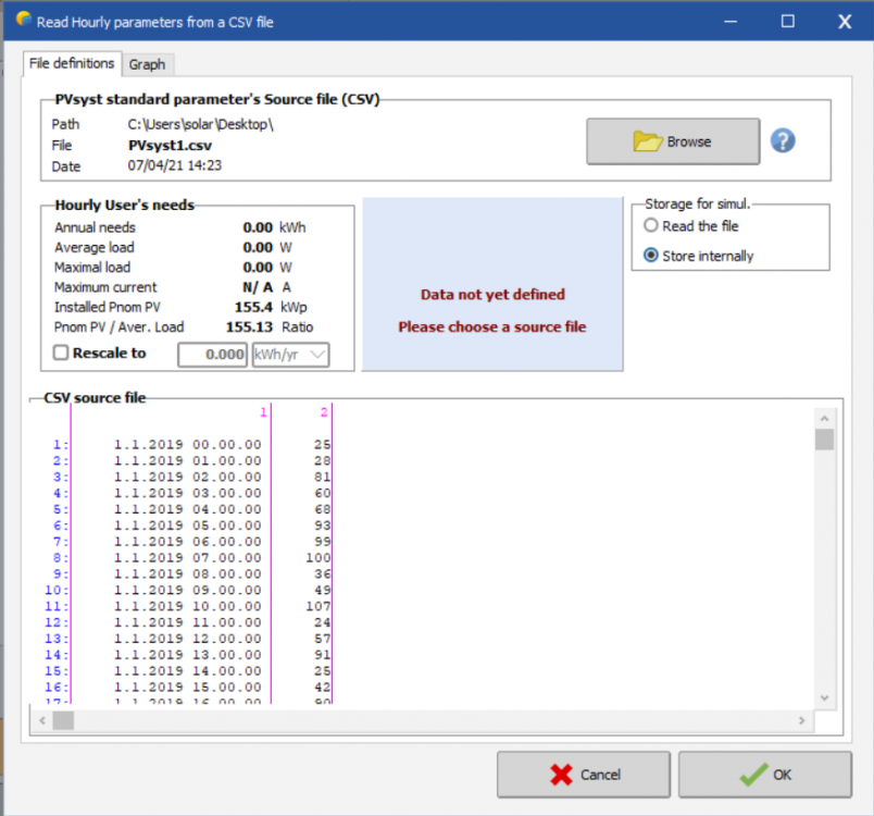 CSV file - PV Components - PVsyst forum CSV file - PV Components - PVsyst forum