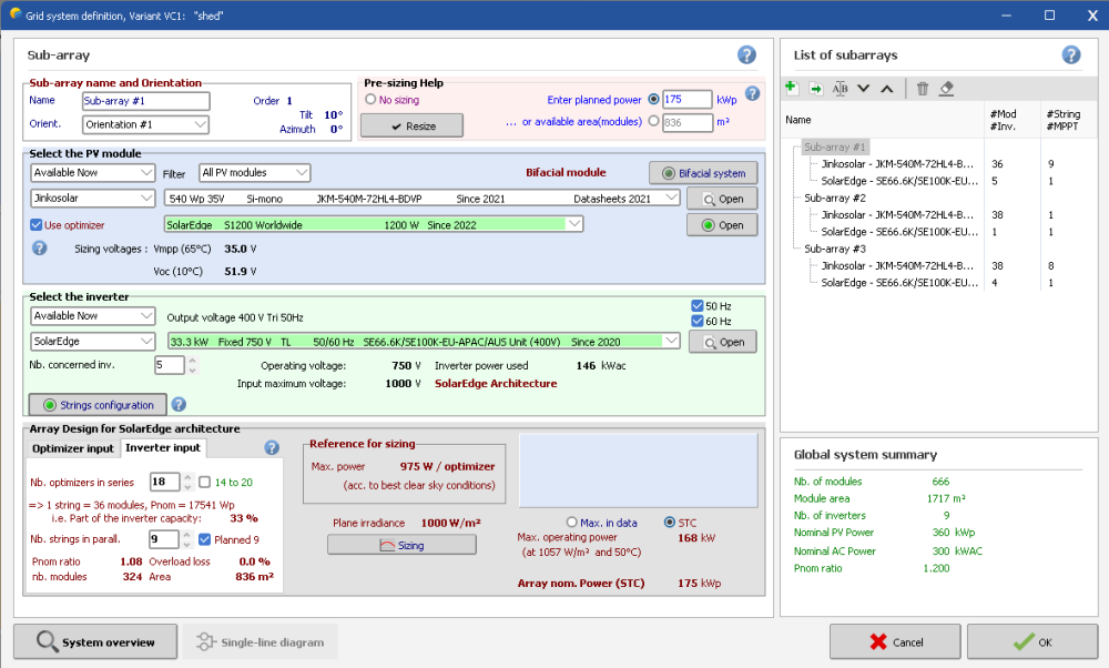 String Configuration Bug With Solaredge Problems Bugs Pvsyst Forum
